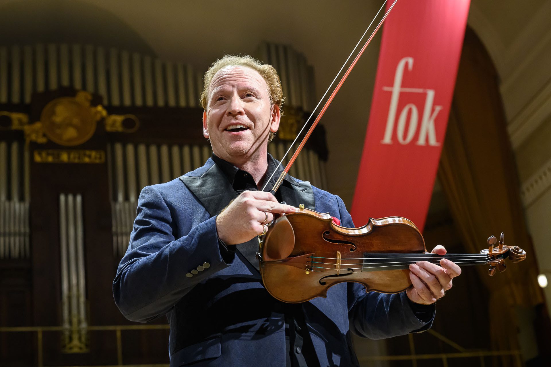 Daniel Hope uchvátil publikum charismatickým provedením Bruchova ...